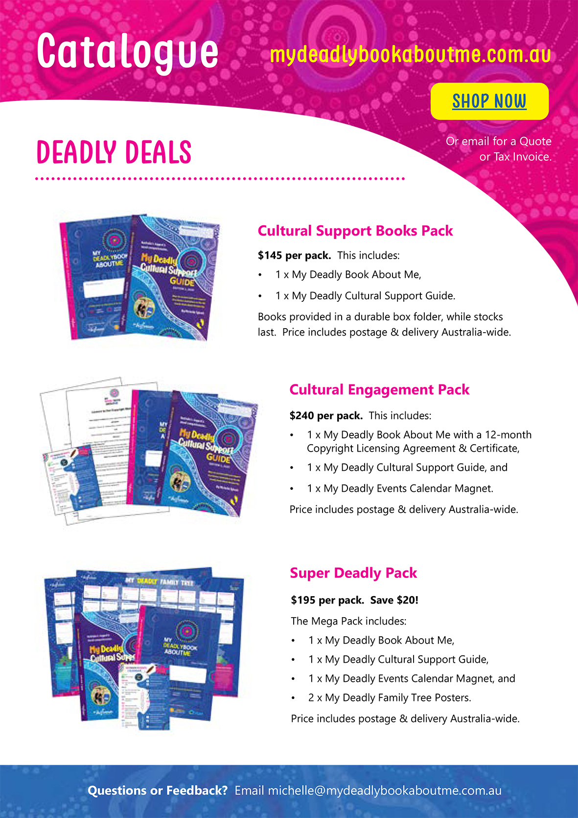 Our Catalogue 2021 – My Deadly Book About Me